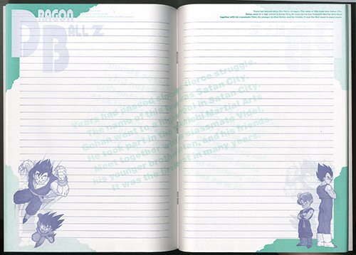 Dragon Ball Z Notes (611975-20)