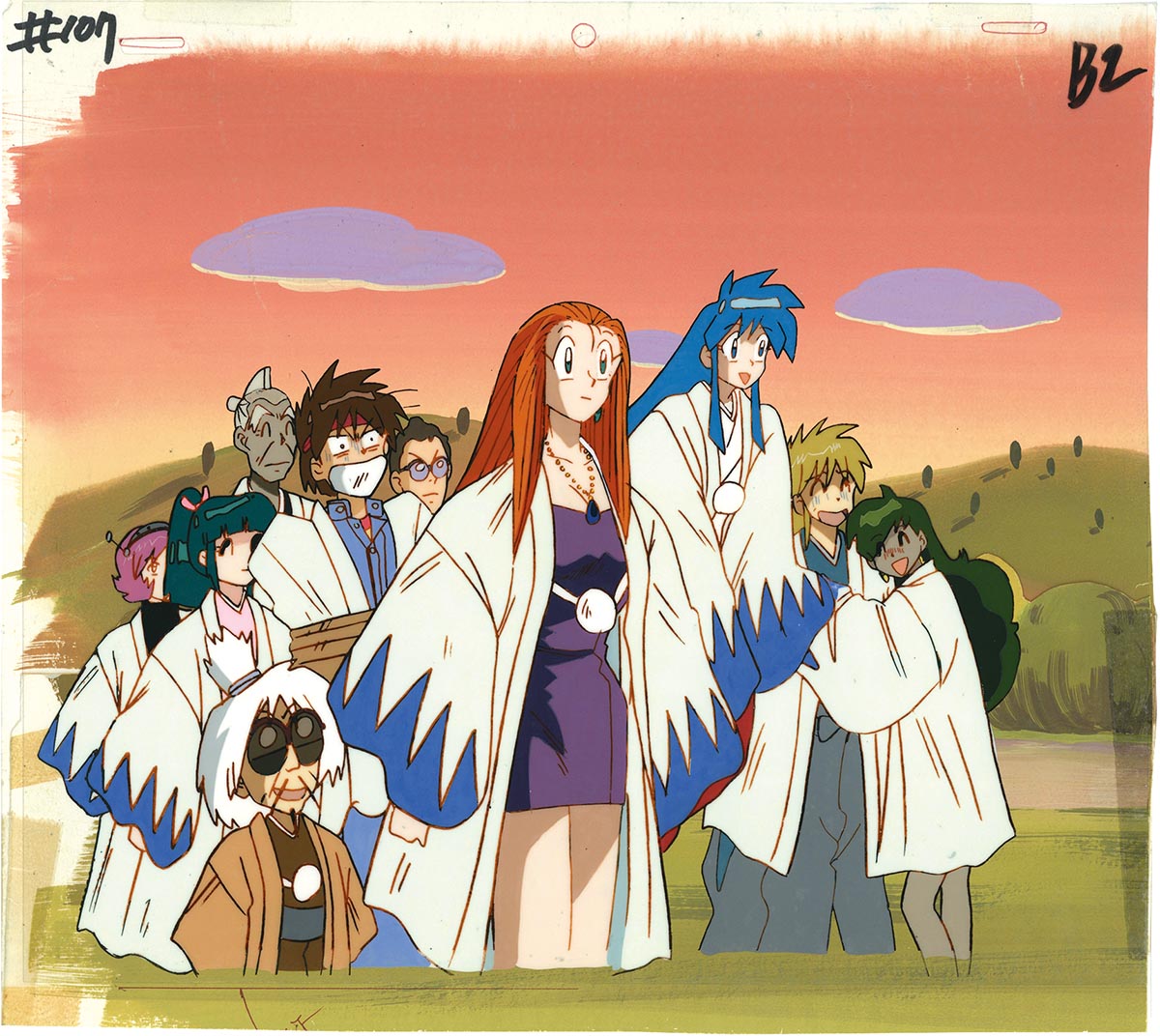 Ghost Sweeper Mikami Cel / Mikami / Okinu / Yokoshima / Emi