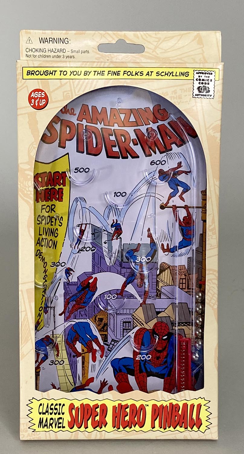 Spider-Man classic Marvel superhero pinball