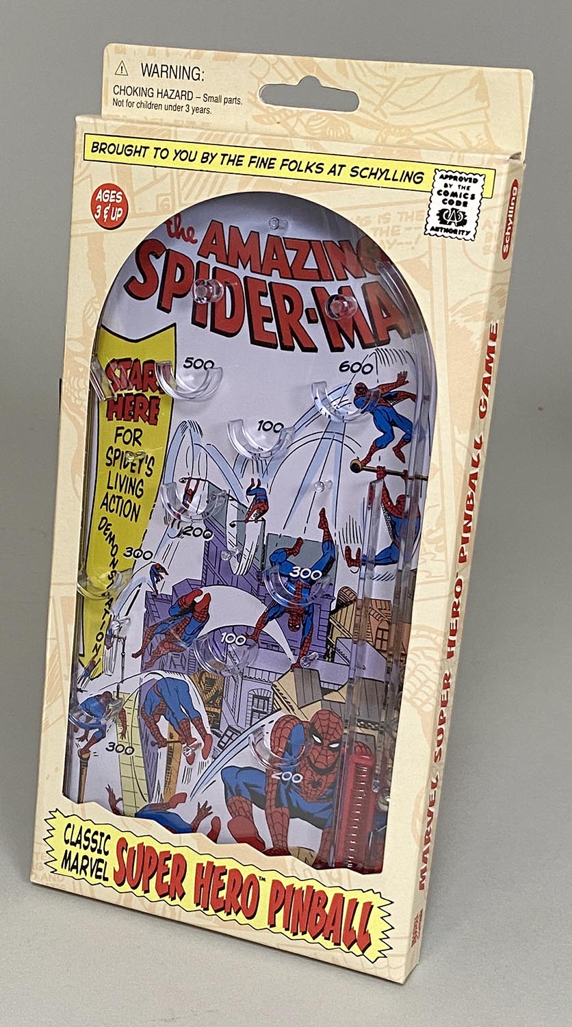Spider-Man classic Marvel superhero pinball
