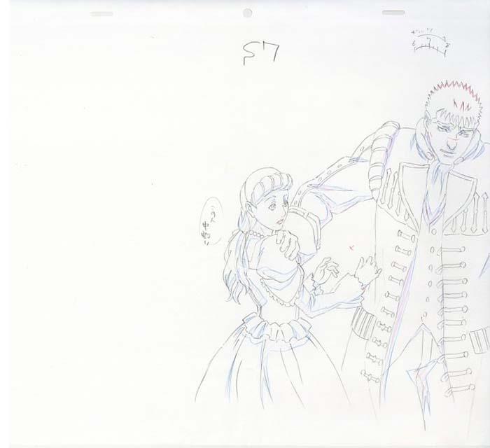 Berserk Golden Age: rough key animation