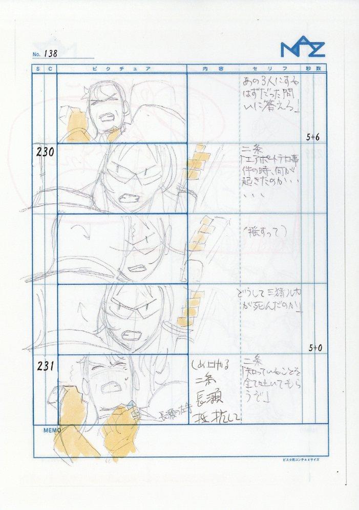 Special 7: Special Crime Investigation Unit; storyboard