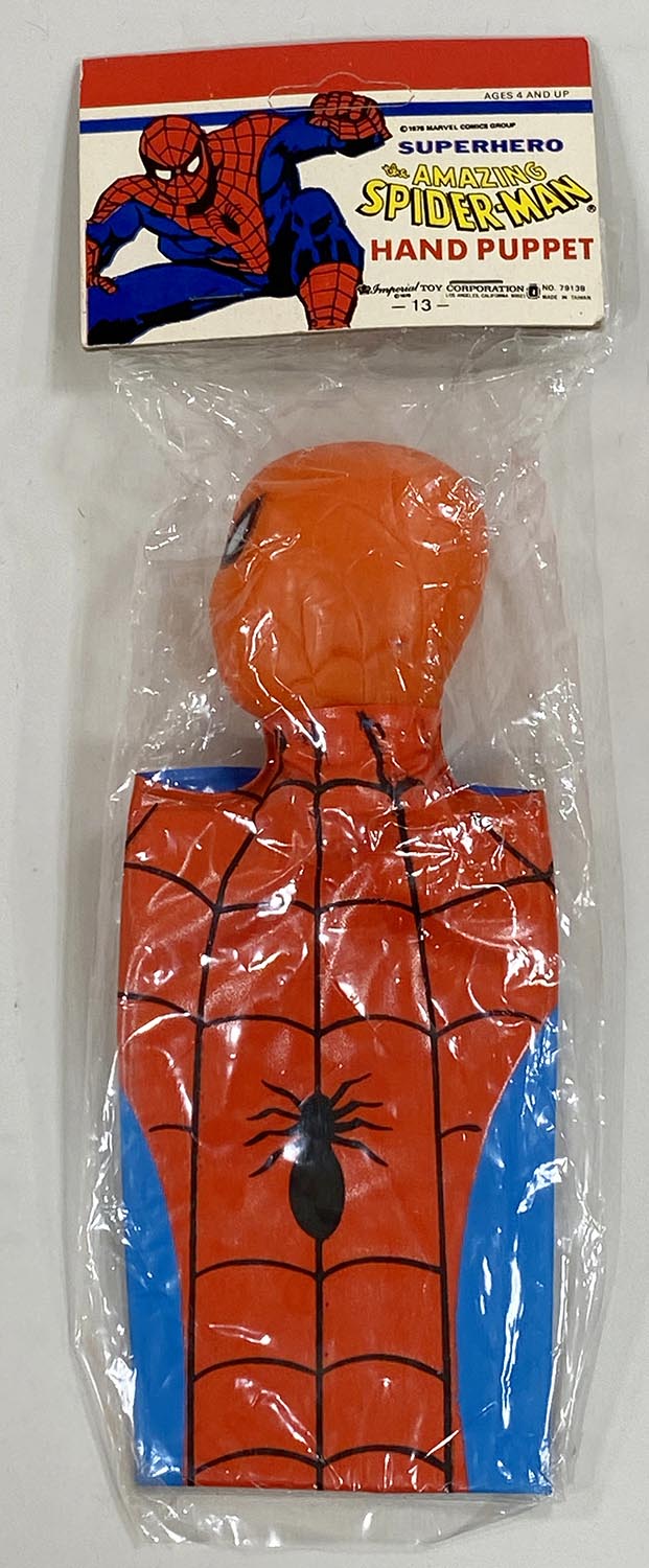 Spider-Man Hand Puppet Red / Light Blue