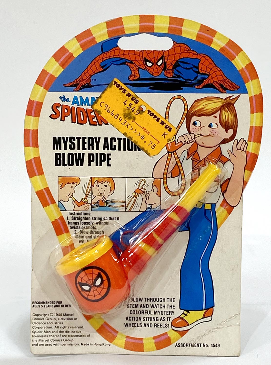 Spider-Man Mystery Action Blowpipe