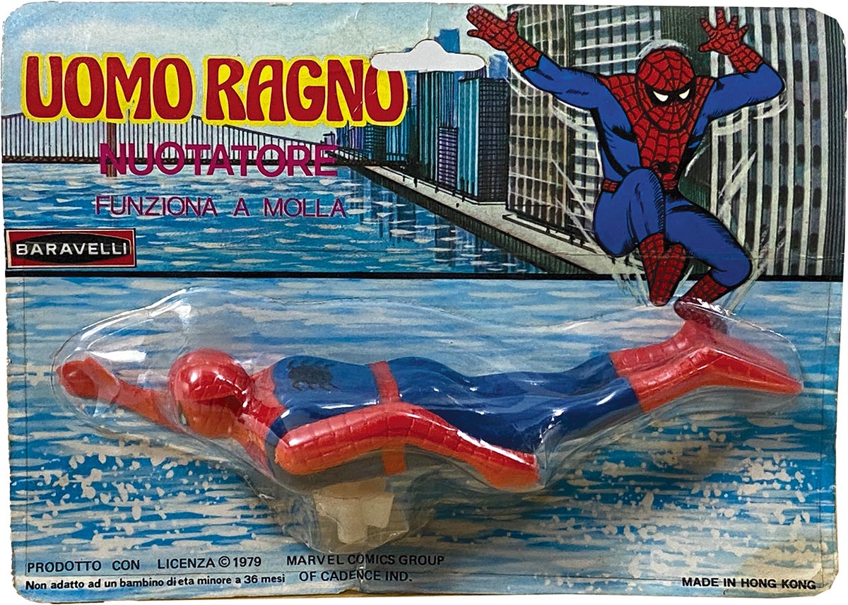 Spider-Man facing left / crawling