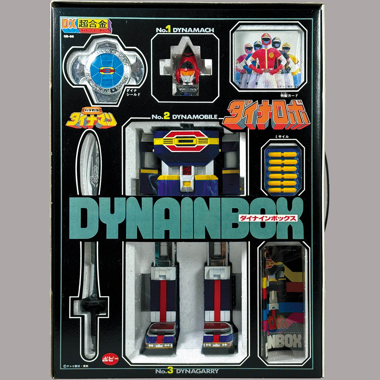 Popy DX Chogokin Dyna-In Box Dyna Robo 2nd Release