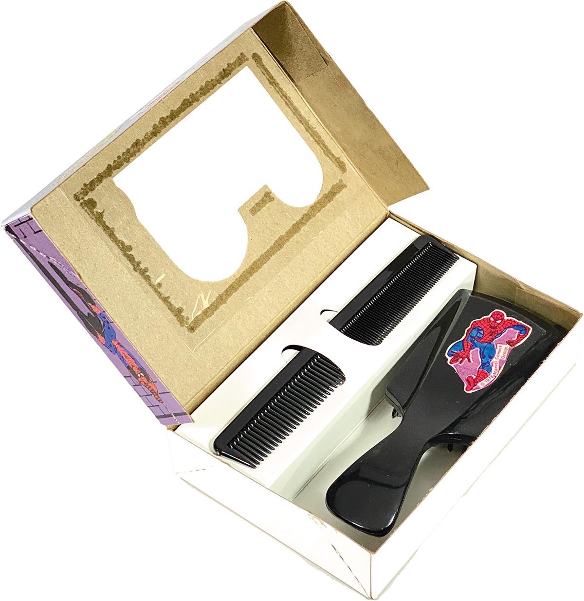 Spider-Man brush and comb set