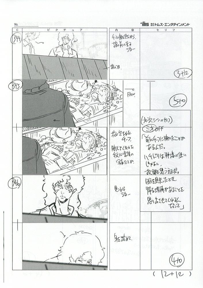 NOMAD メガロボクス2 絵コンテ