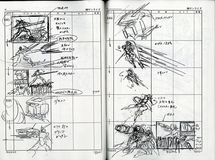 Mobile Suit Gundam SEED : storyboard