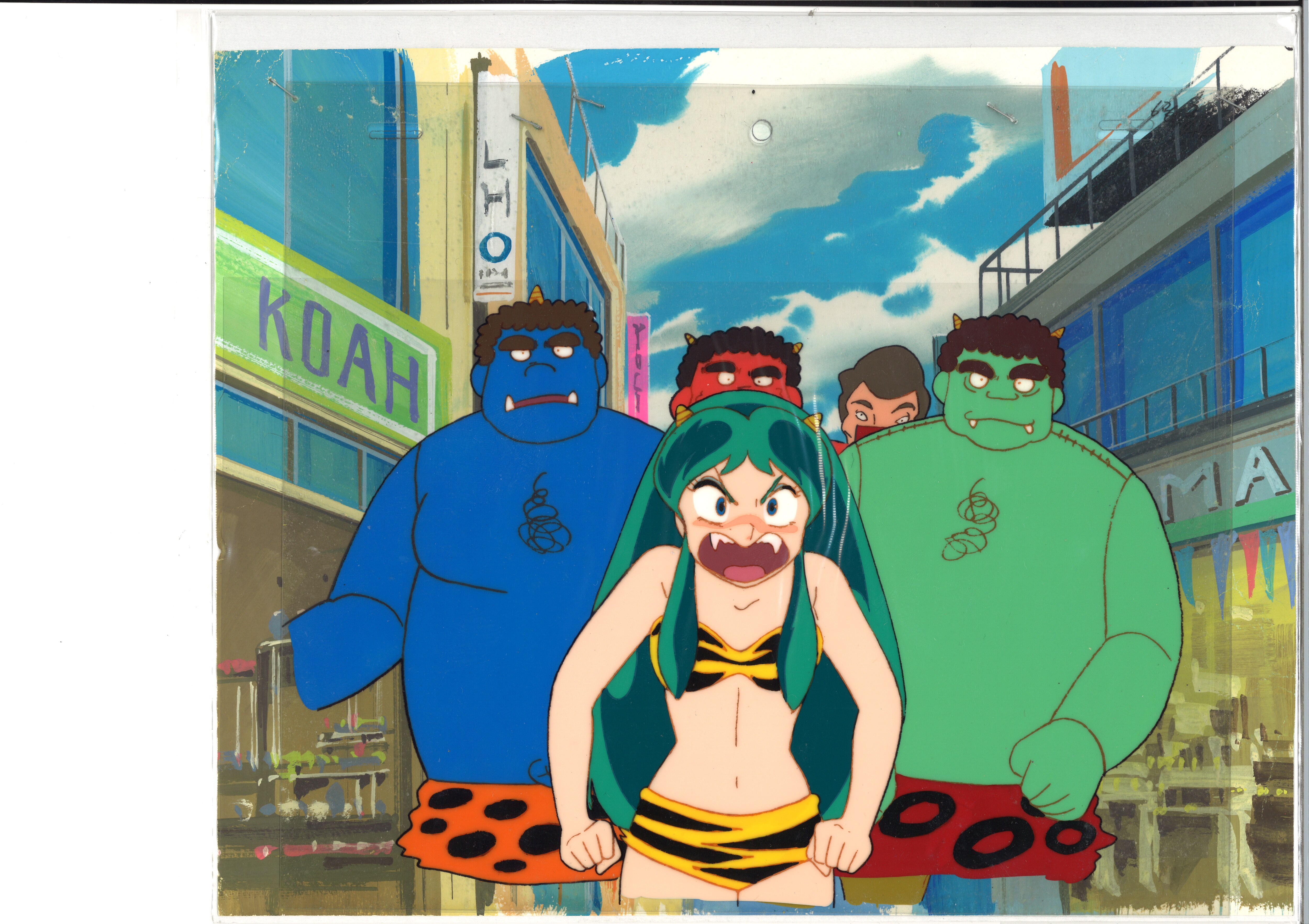 Urusei Yatsura cel drawing