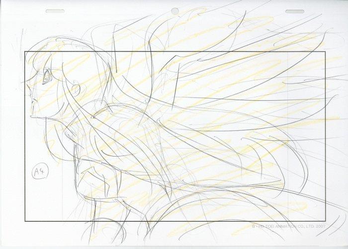 Saint Seiya Omega; key animation athena
