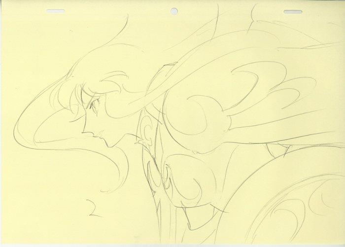 Saint Seiya Omega; key animation athena