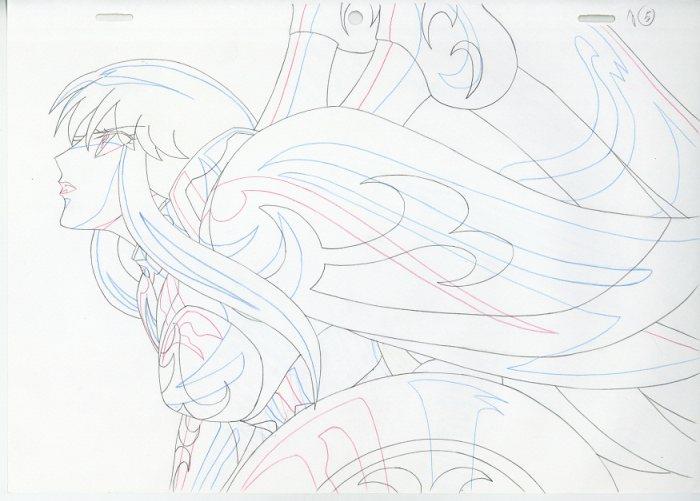 Saint Seiya Omega; key animation athena