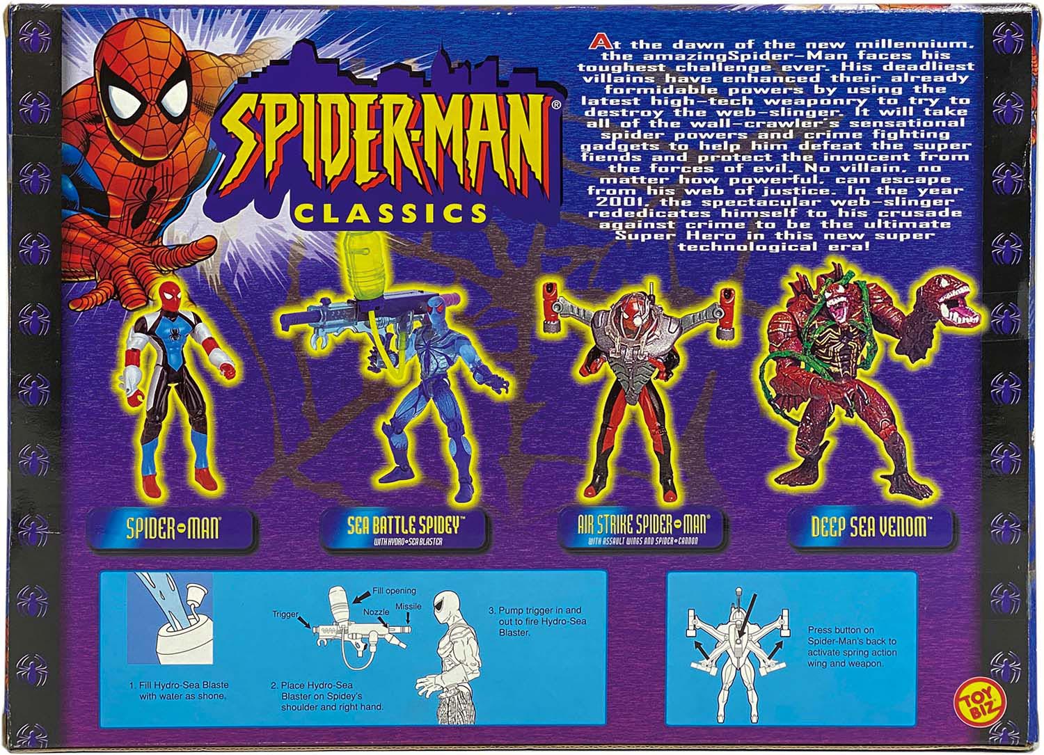 Spider-Man Classics Spider-Man / Sea Battle Spidey Air Strike / Spider ...