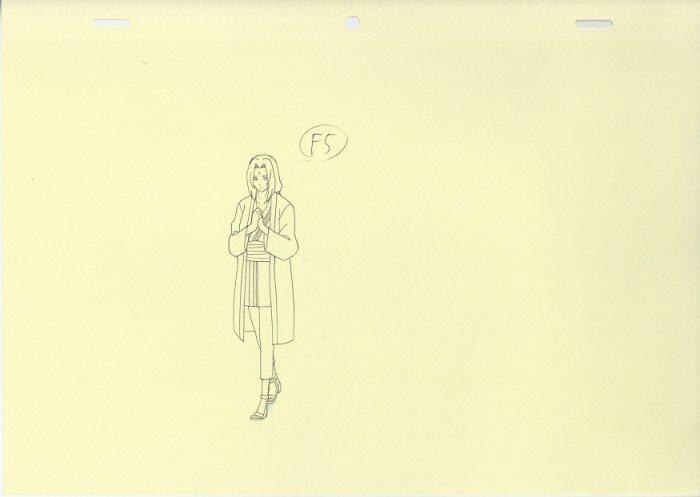 Naruto Shippuden; rough key animation