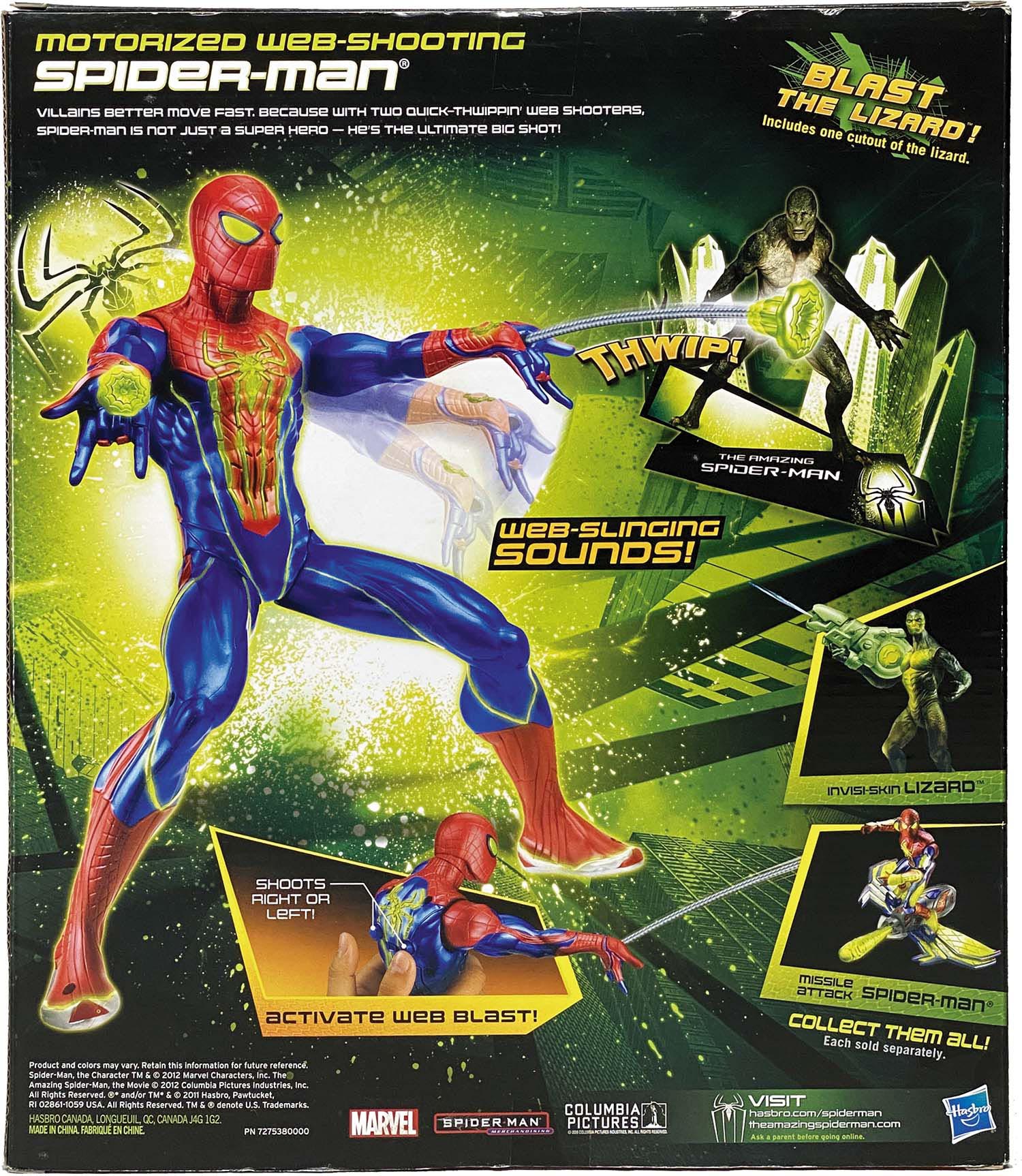 motorized web shooter Spider-Man