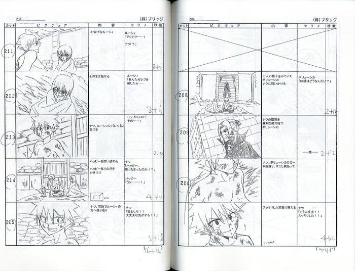 FAIRY TAIL; storyboard[Production Materials]