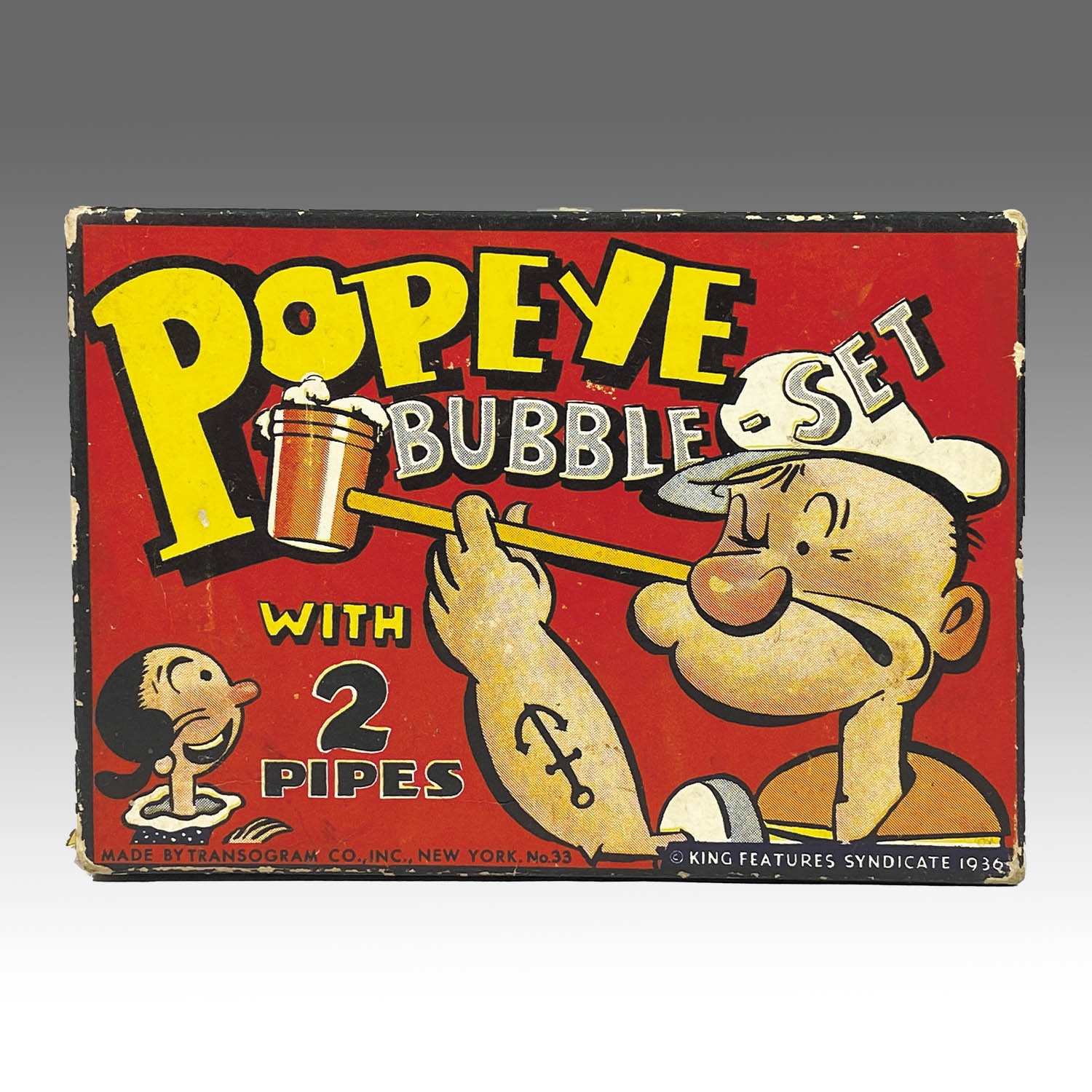Popeye Bubble Set 2 Pipes