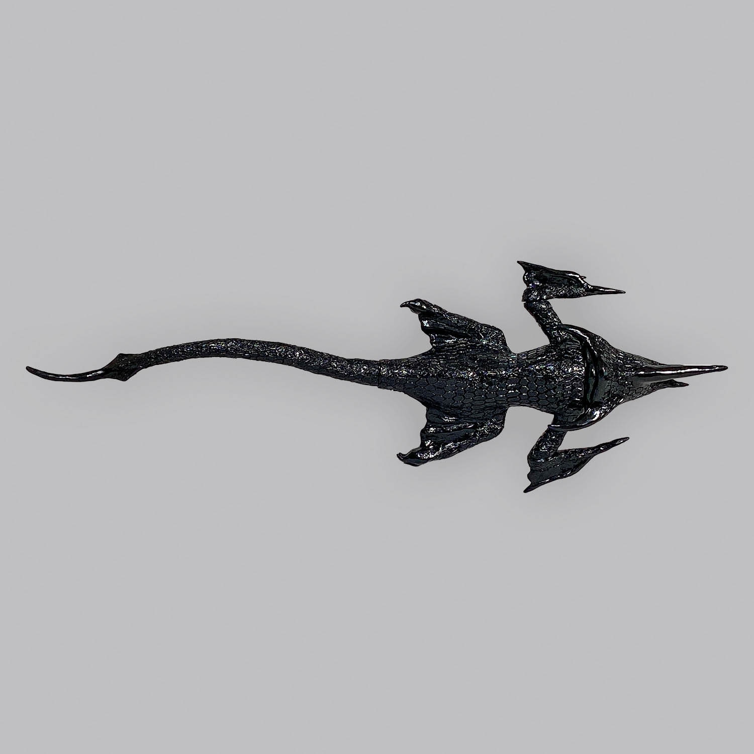 Space Battleship Yamato Paranodon black molded unpainted