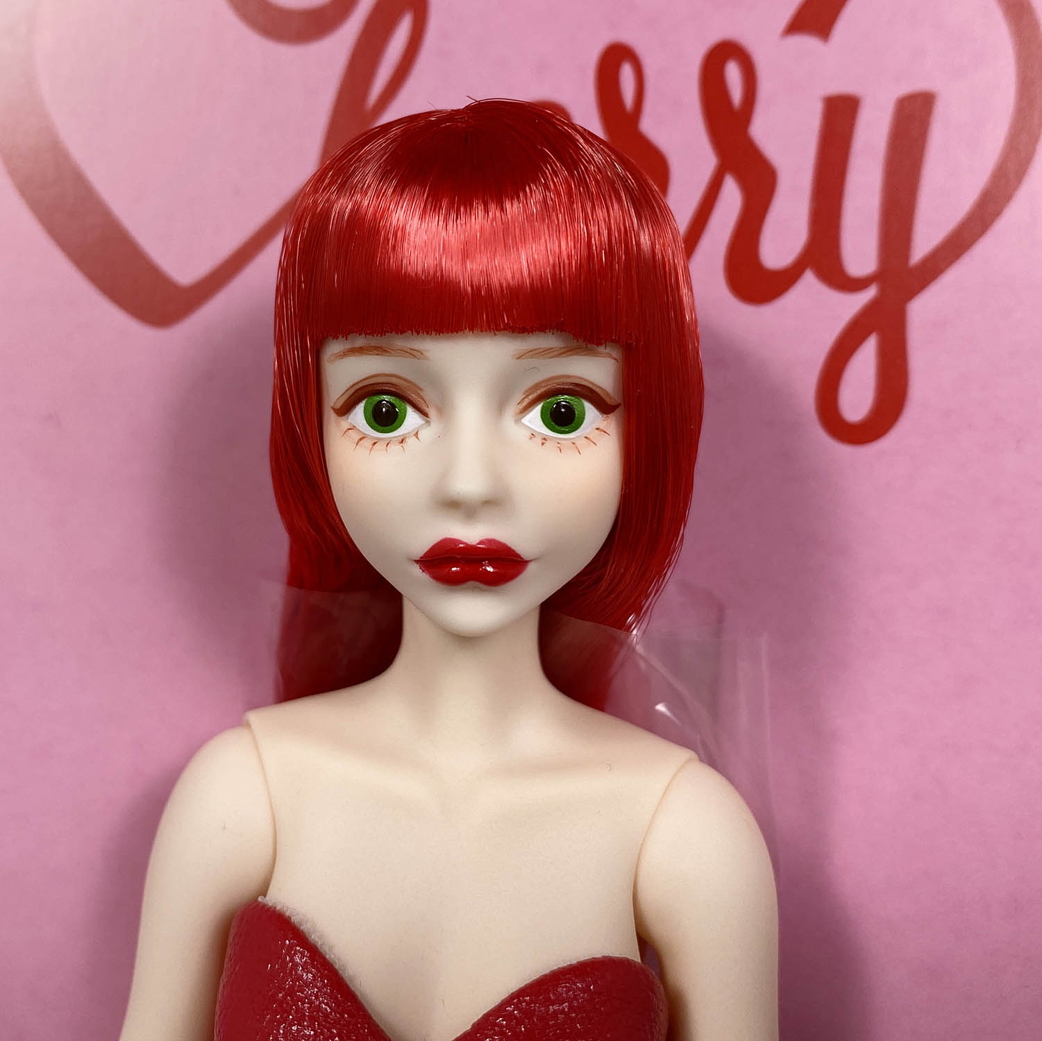 [4216] be my baby cherry! HOTEL CHERRY Lady Red