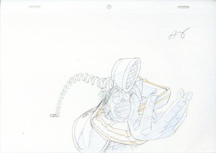 one piece; rough key animation
