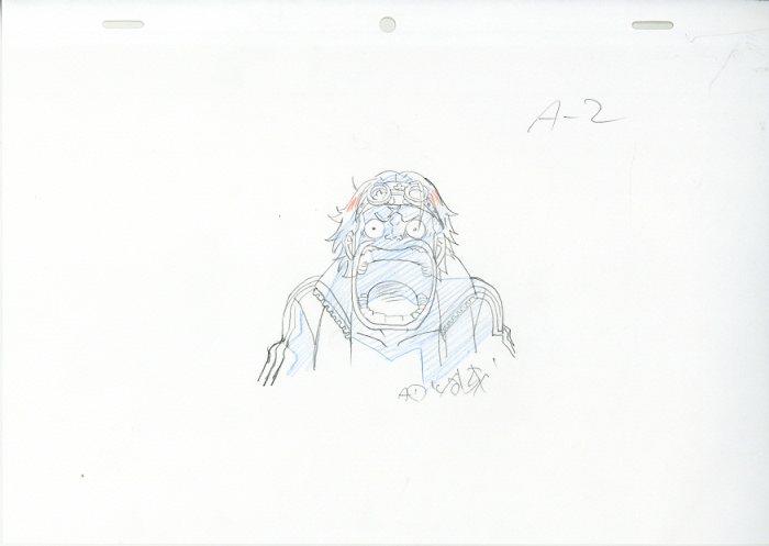 one piece; rough key animation