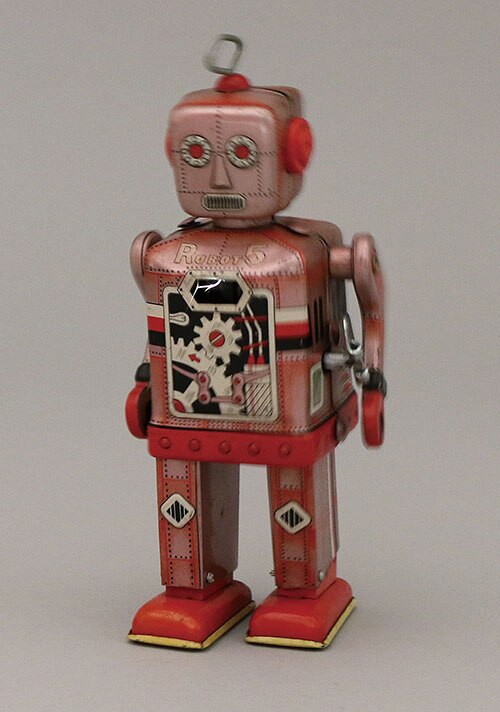 三恵玩具/日本製 SPARKLING ‘MIKE’ THE ROBOT「RoBoT5」バージョン (ピンク)