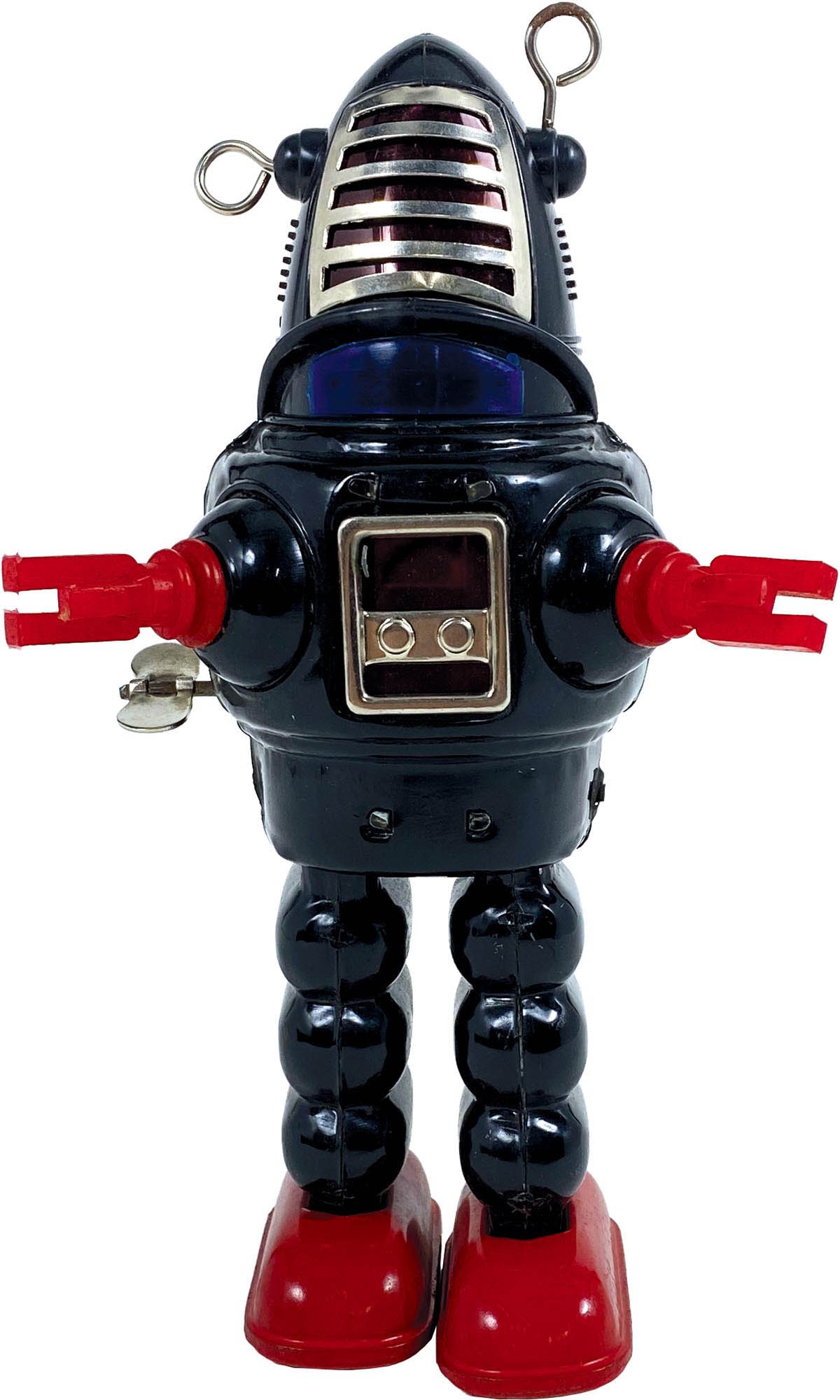 Planet Robot head plastic / neck blue / hand PVC