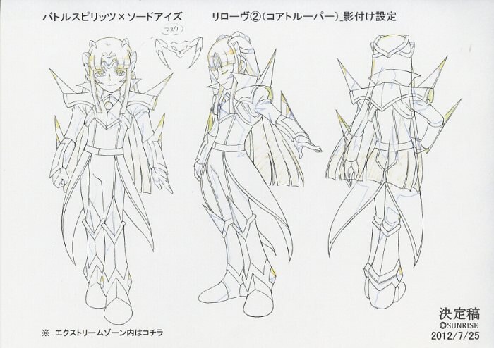 Battle Spirits: Sword Eyes : setting