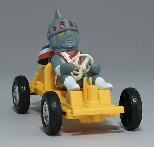 SILVER MASK GO-KART