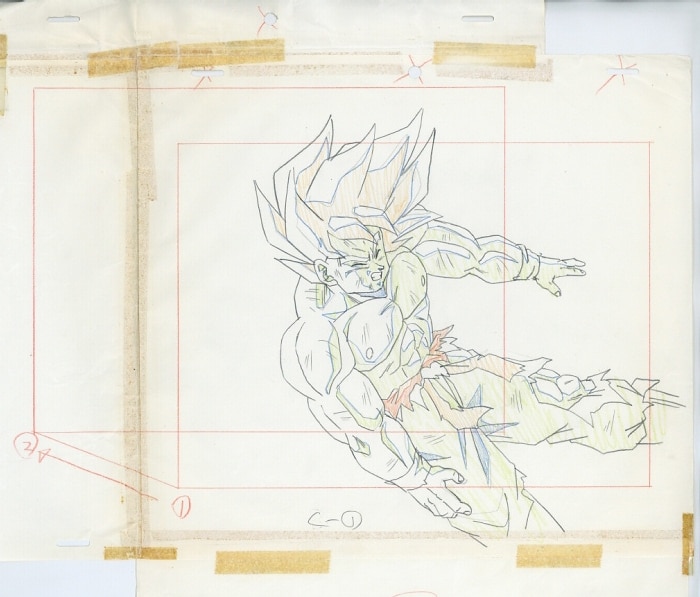 DRAGON BALL Z ; genga