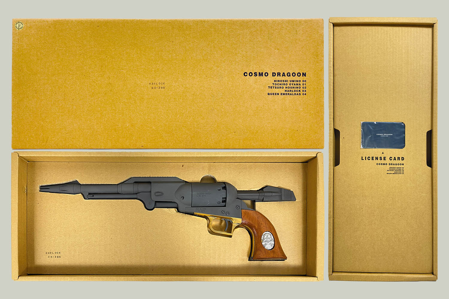 Cosmo Dragoon 3 Harlock Model