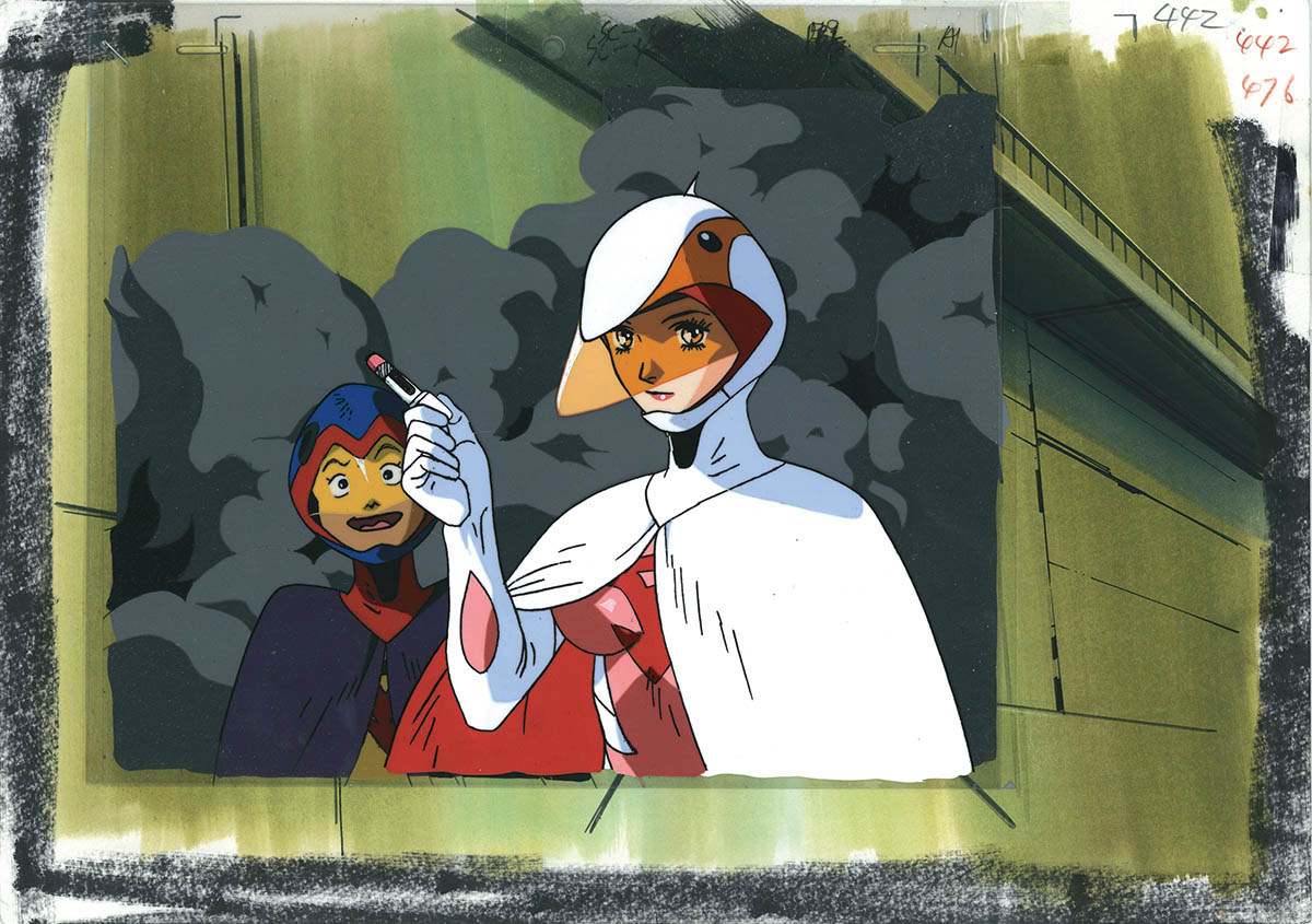 GATCHAMAN cel / Jun the Swan / Jinpei the Swallow