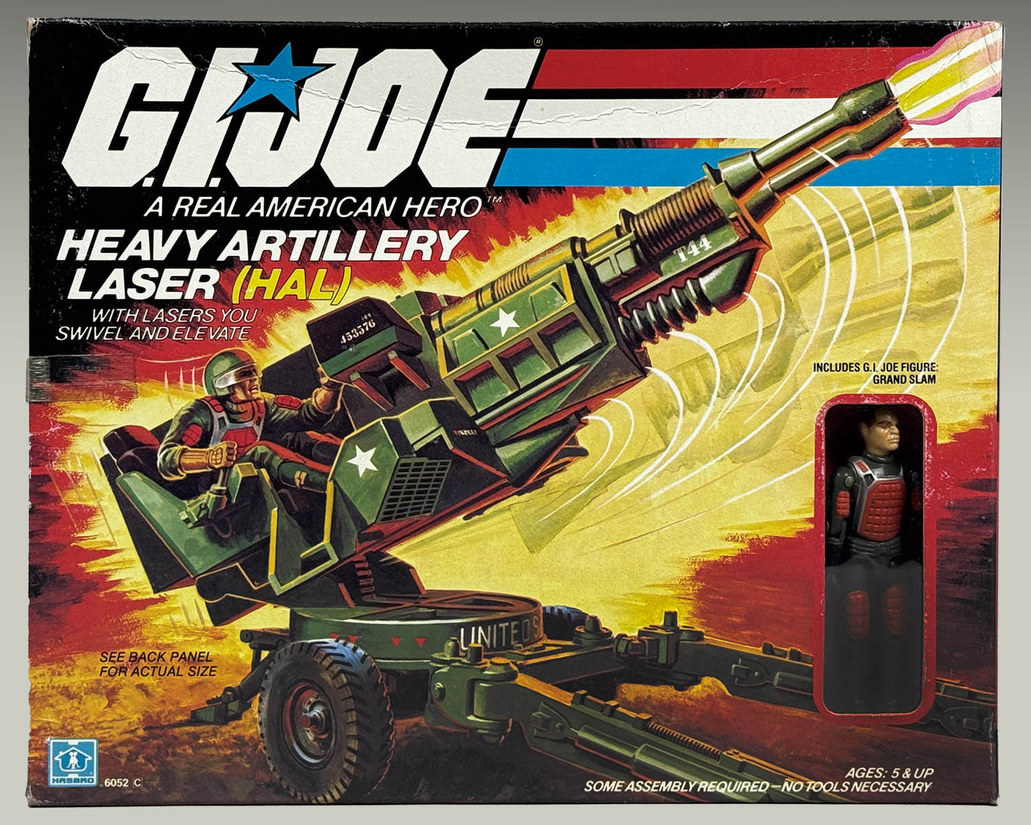 GI Joe Heavy Artillery Laser
