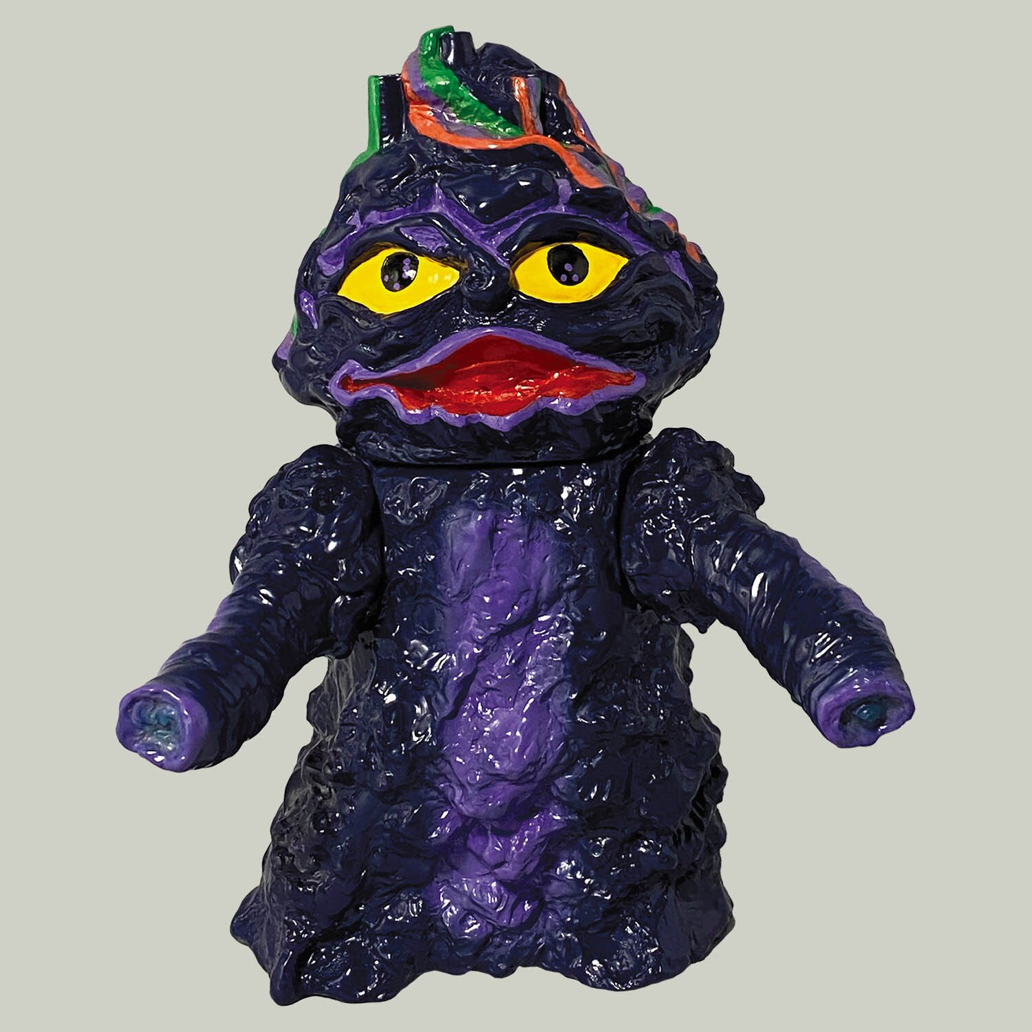 Pollution monster thick dark purple molding
