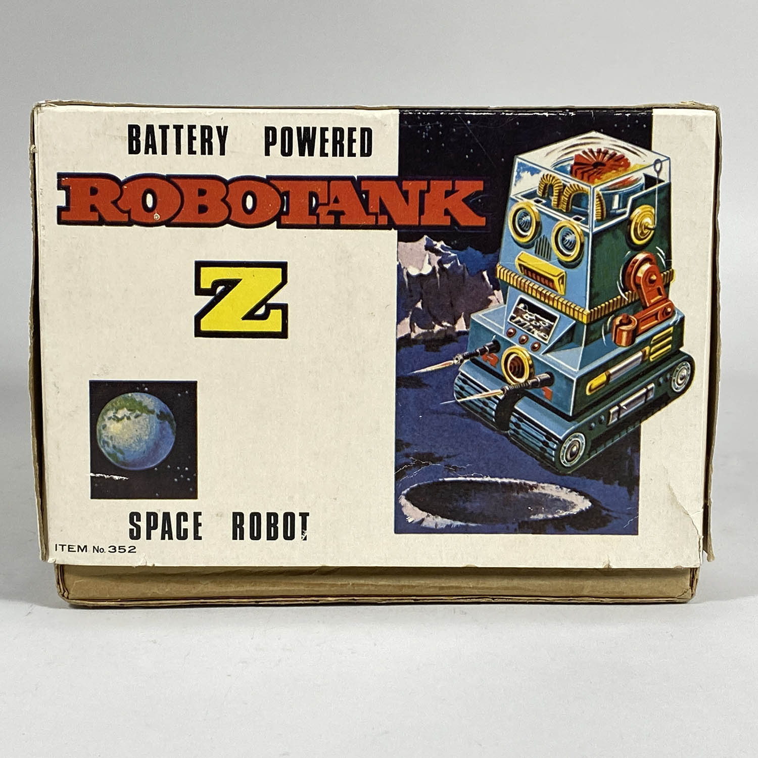 Battery Powered Robotank Z Gold