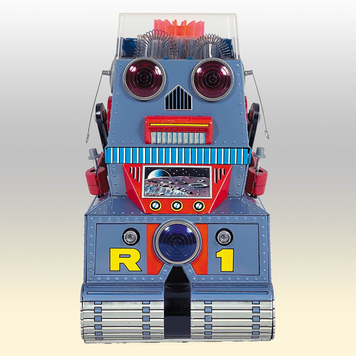 Battery Powered Robotank Z Gold