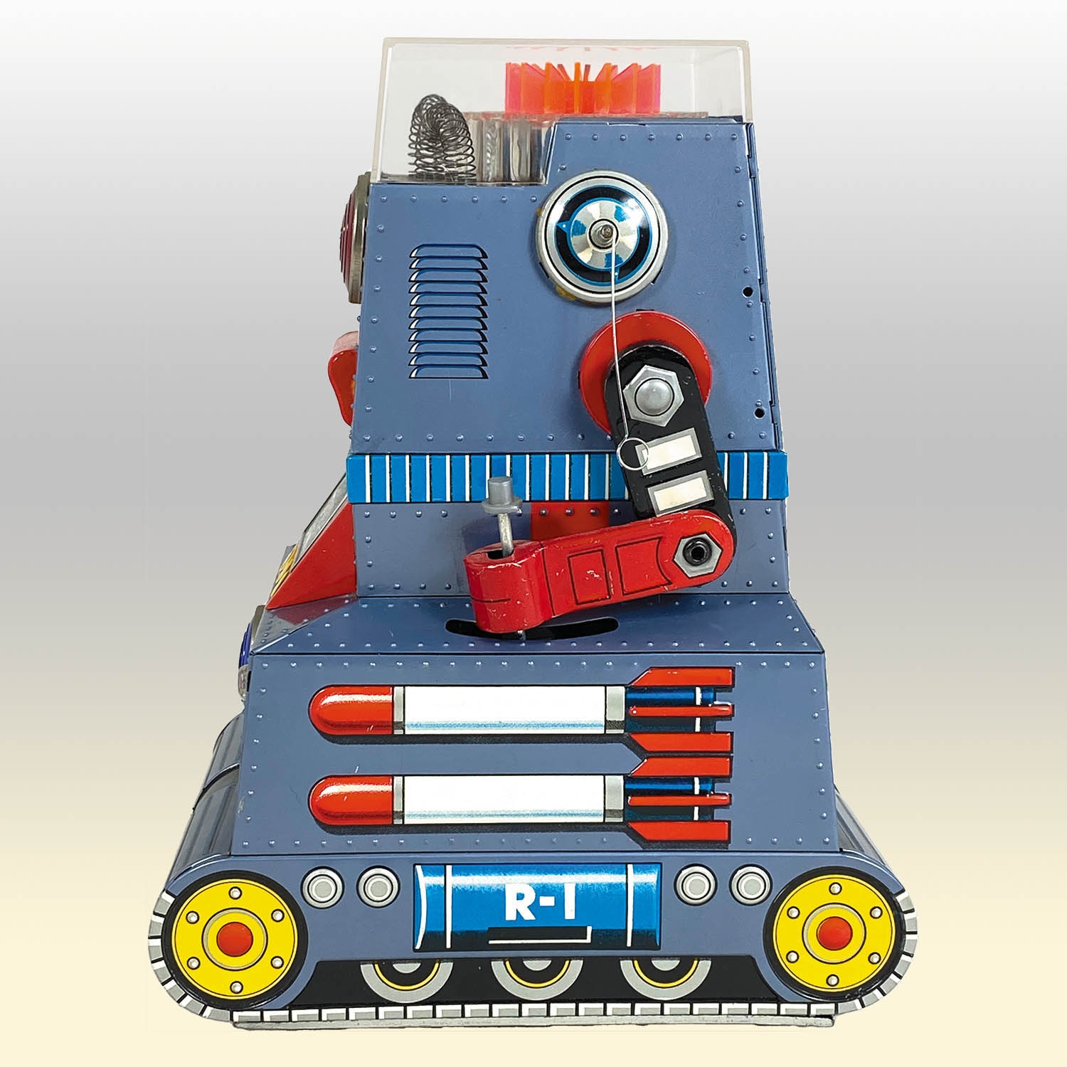 Battery Powered Robotank Z Gold