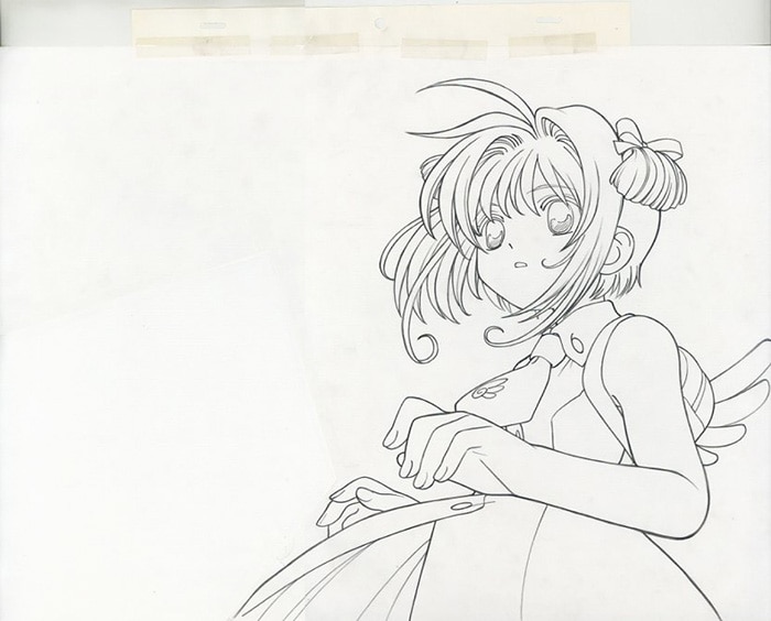 sakura cardcaptor coloring pages