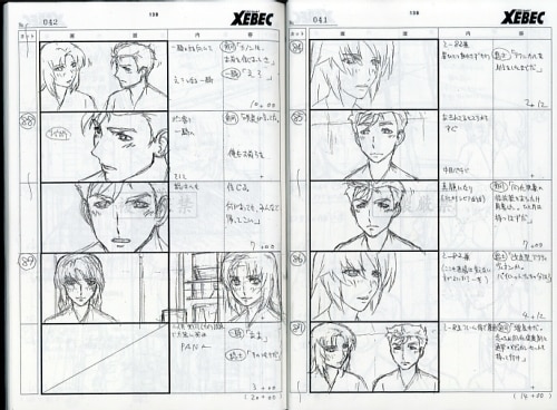 Fafner in the Azure: -EXODUS- ; storyboard