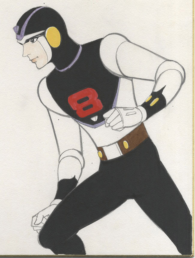 Kuwata Jiro Hand drawing jcolor Shikishi "Eitoman"