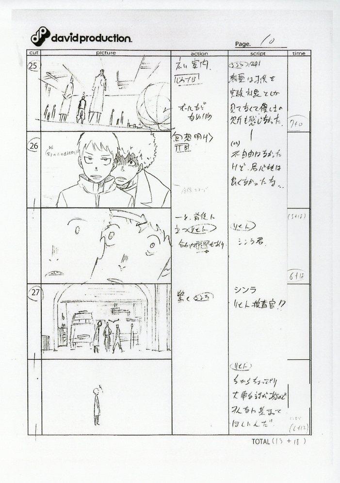 Fire Force: Season 2; storyboard