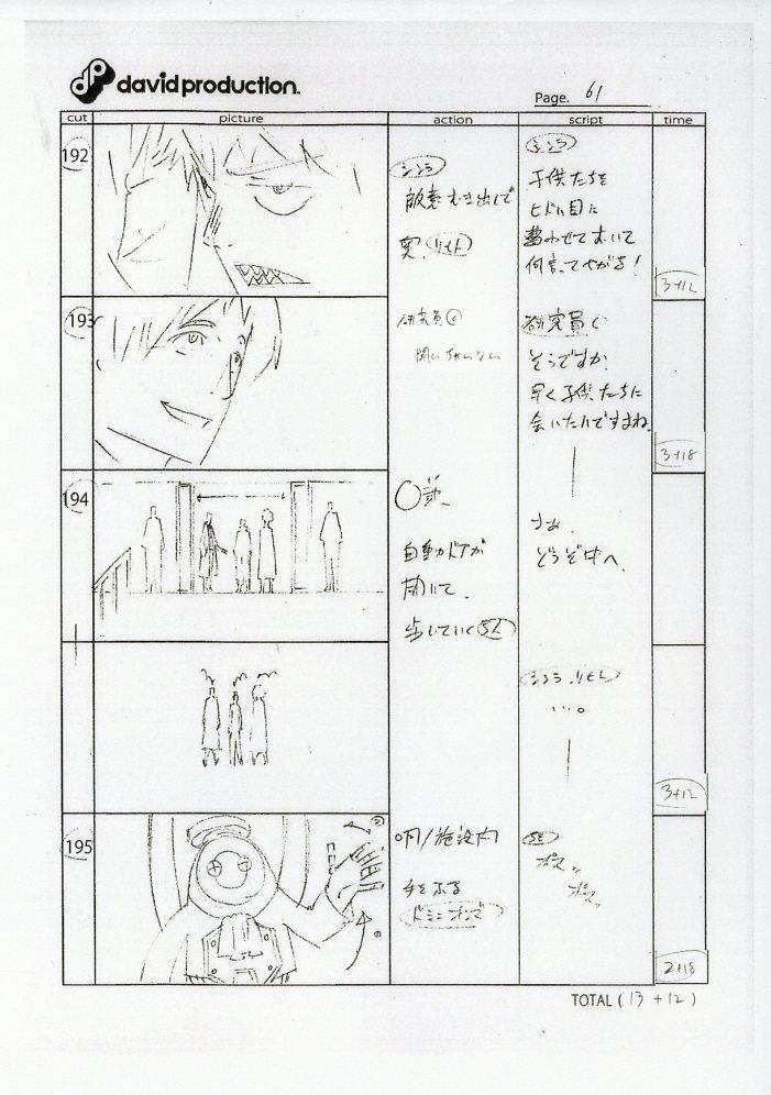 Fire Force: Season 2; storyboard