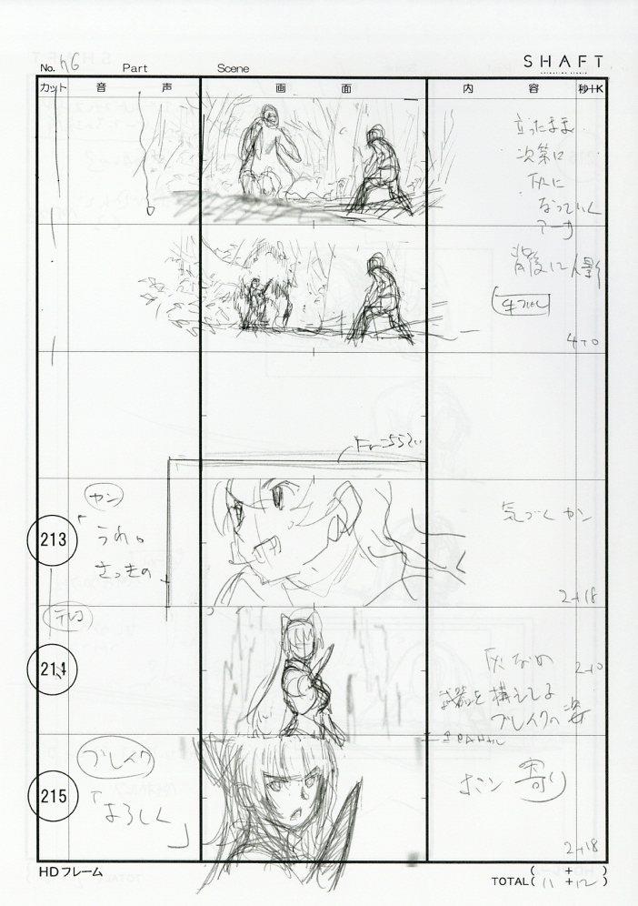 RWBY; storyboard