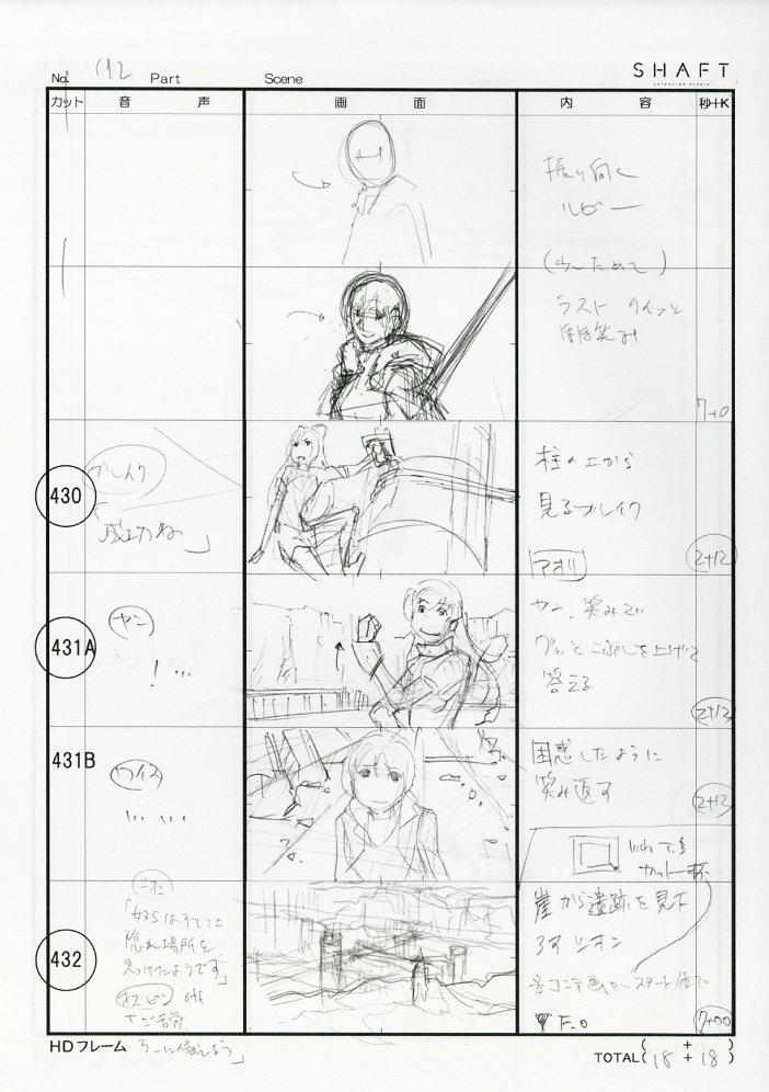 RWBY; storyboard