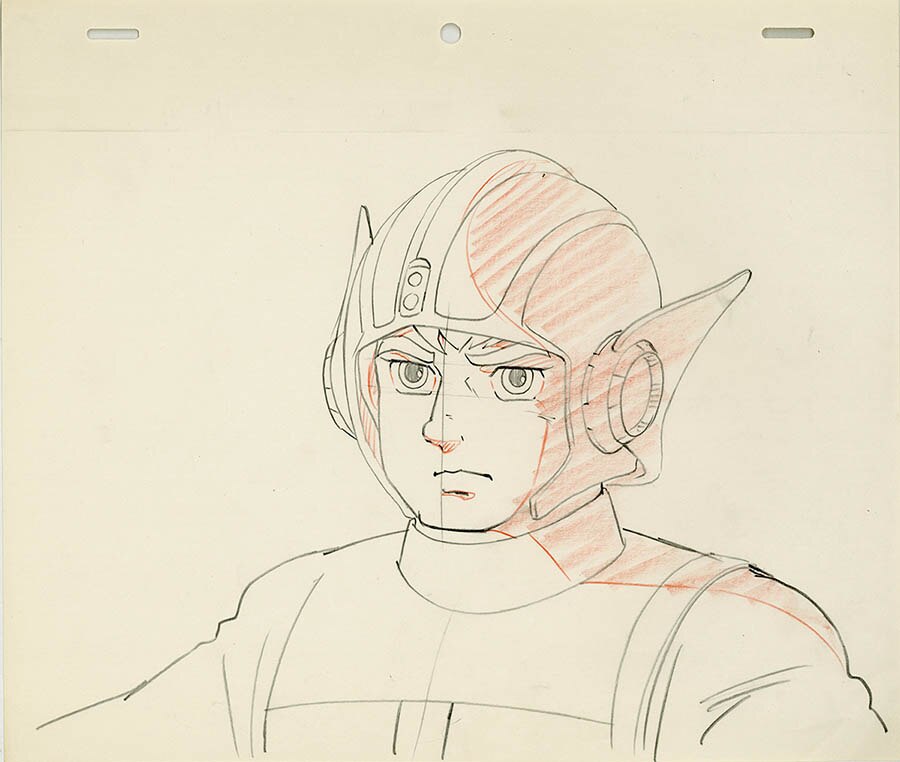Kagaku Boukentai Tansar 5 Rough Genga