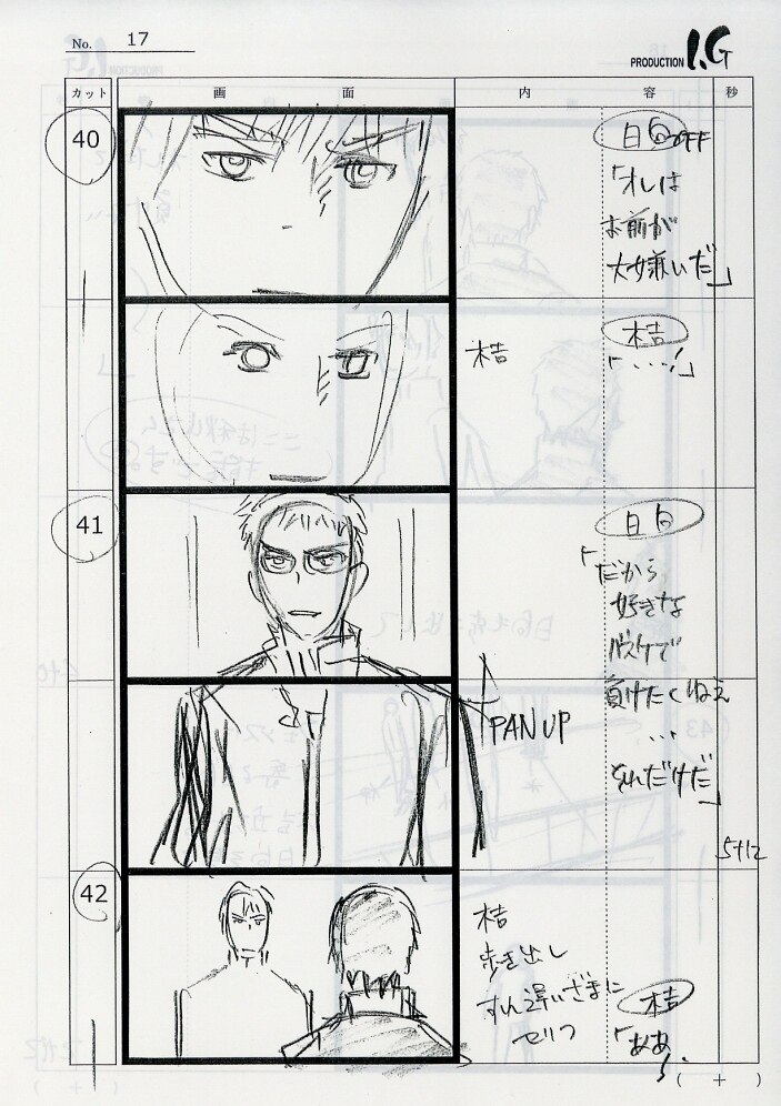 Kuroko's Basketball : storyboard