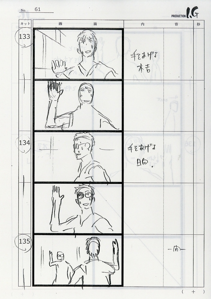 Kuroko's Basketball : storyboard