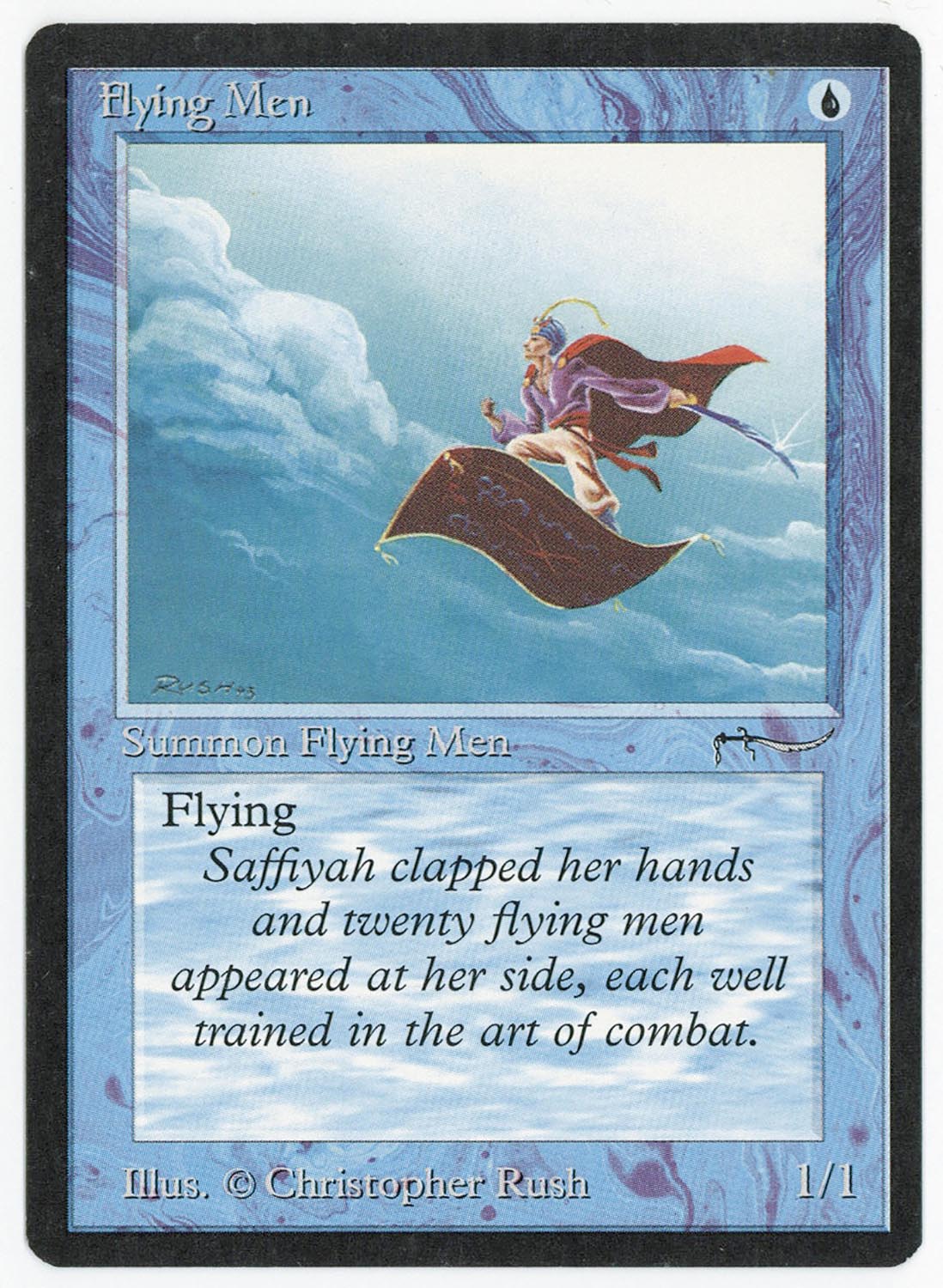[5022] MTG Flying Men【アラビアンナイト】