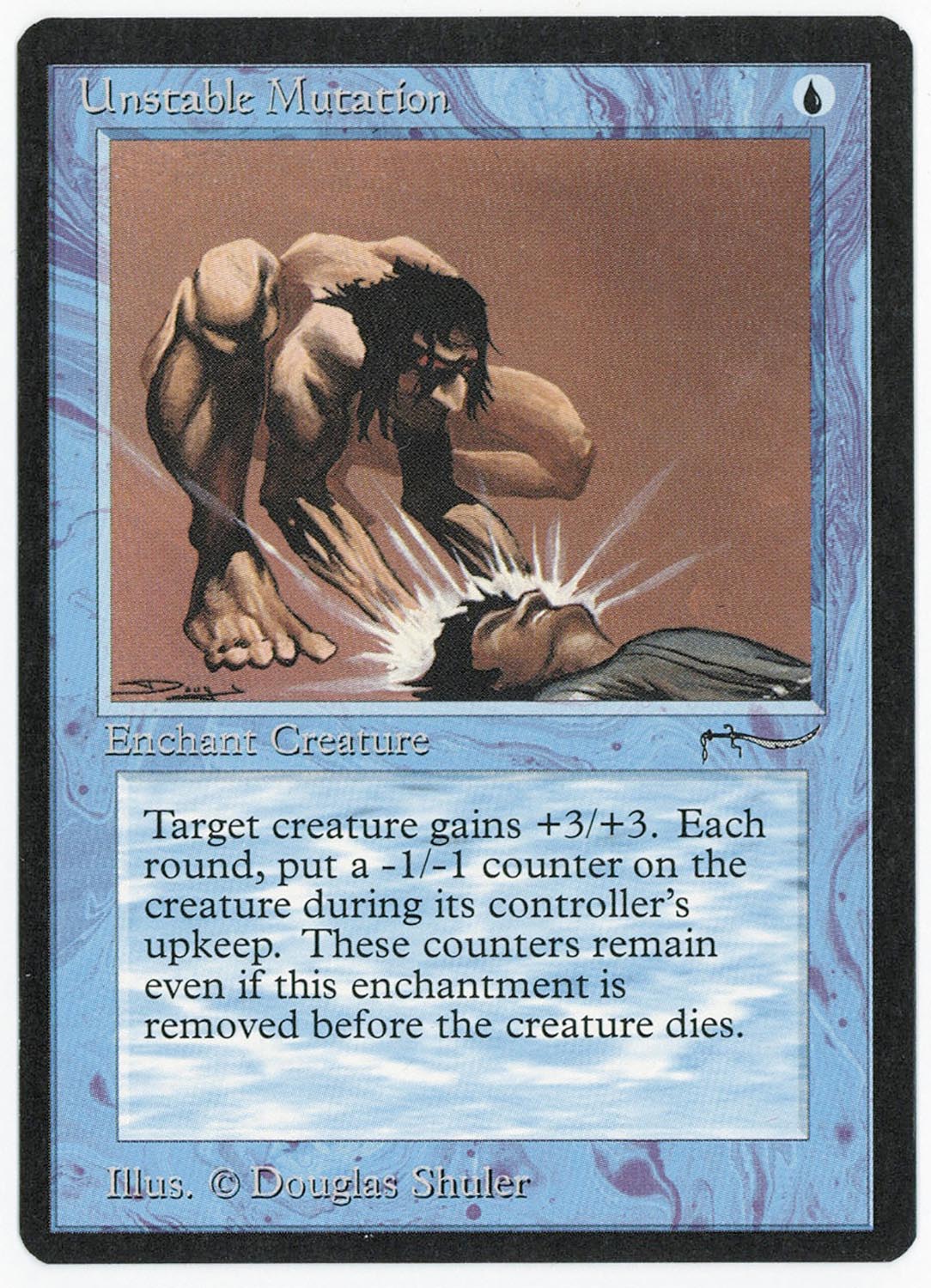 [5023] MTG Unstable Mutation【アラビアンナイト】